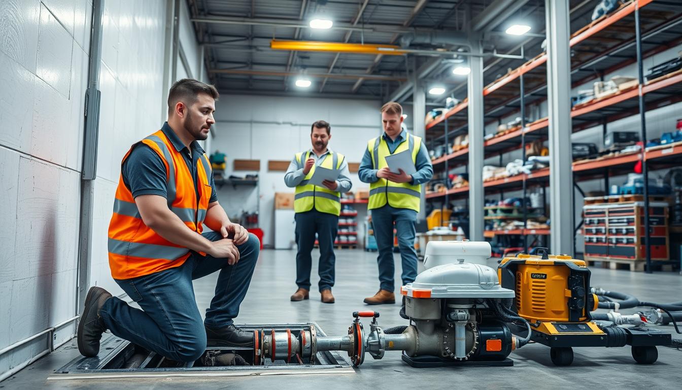 Industrial emergency plumbing response: safety, permits and isolation plans