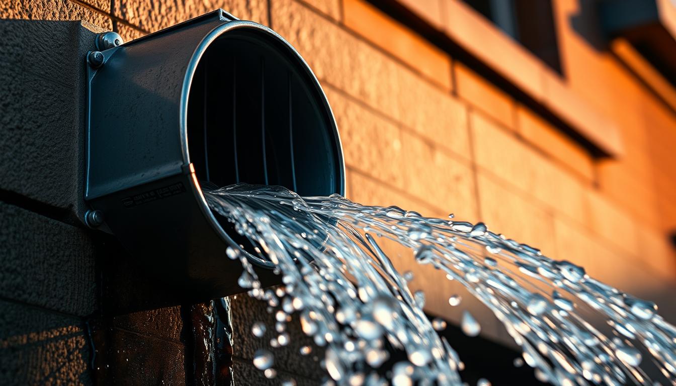 Overflow weirs and rainheads: preventing internal flooding