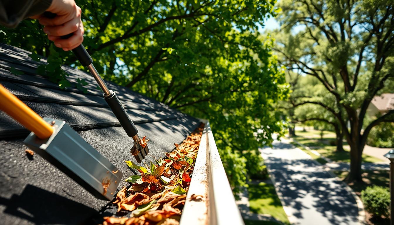 Gutter maintenance schedule for leafy suburbs in Melbourne