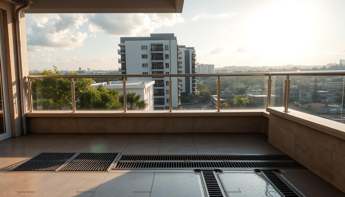 Balcony drainage and waterproofing interfaces: who does what